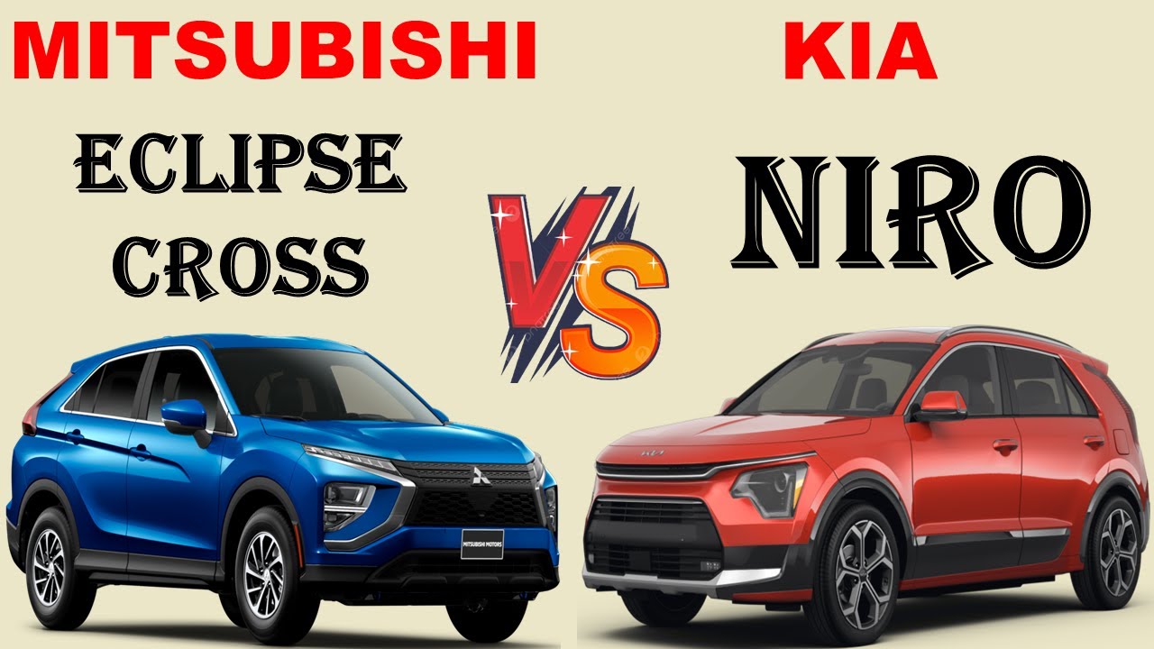 ALL NEW Mitsubishi ECLIPSE CROSS Vs ALL NEW Kia NIRO | Which one is ...