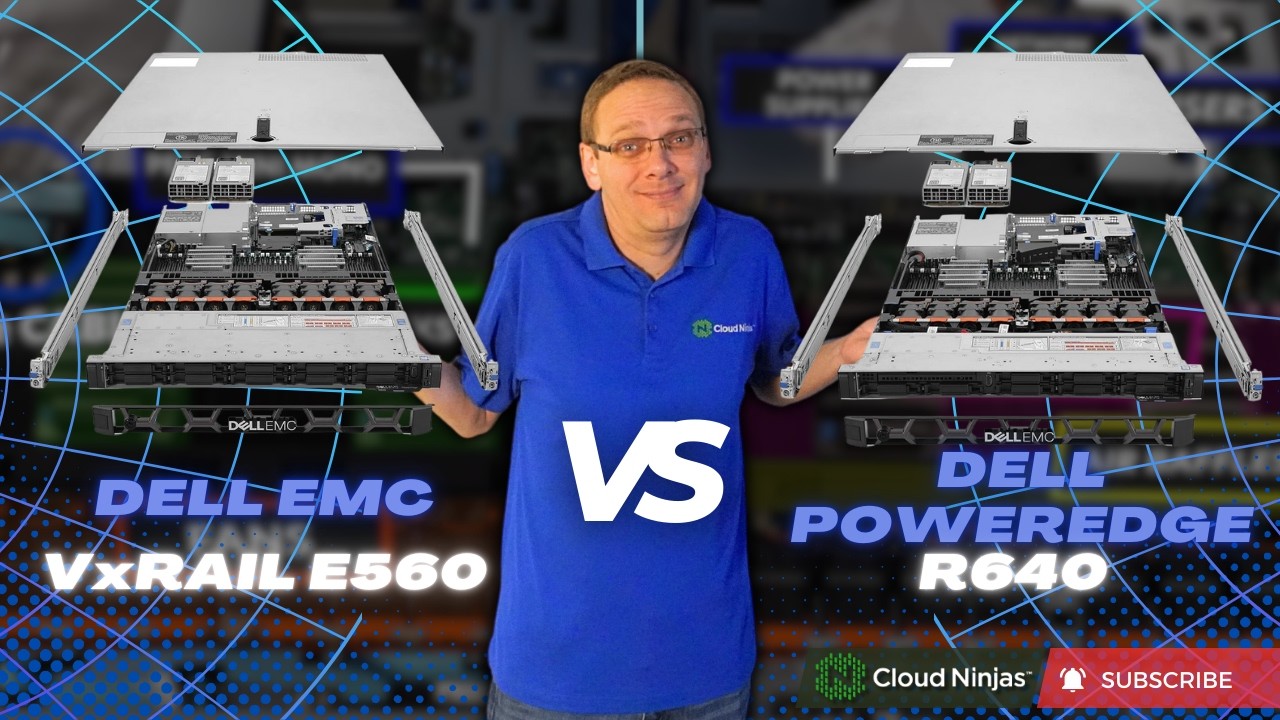 Dell EMC VxRail E560 vs. Dell PowerEdge R640: Which one is right for ...