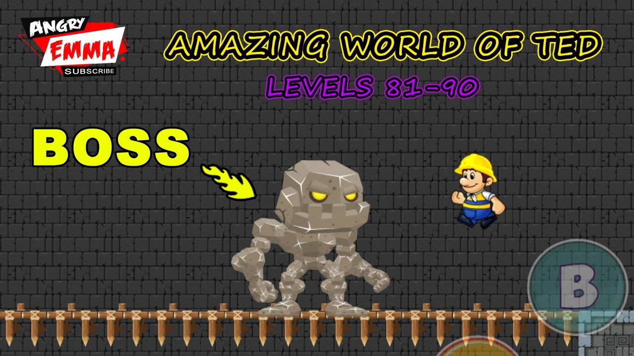 Amazing World of Ted - Levels 81-90 + BOSS (Android Gameplay) - YouTube
