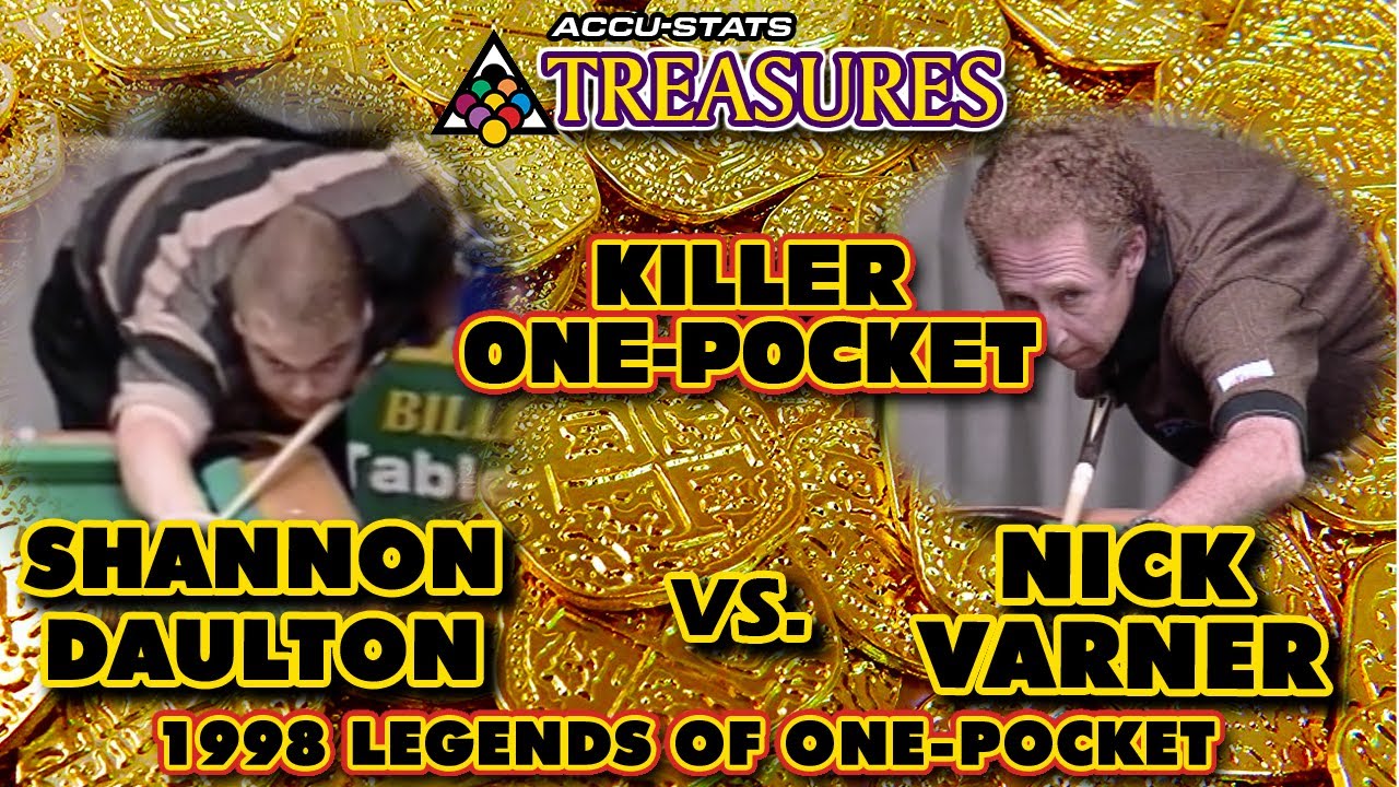 SHANNON DAULTON vs NICK VARNER - 1998 World One Pocket Championship ...