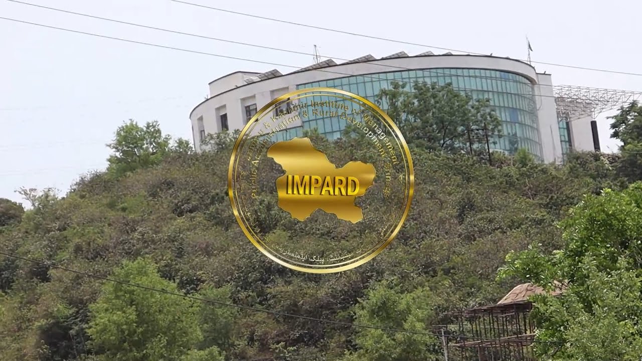 J&K IMPARD's Jammu campus provides trainees with a comprehensive and ...