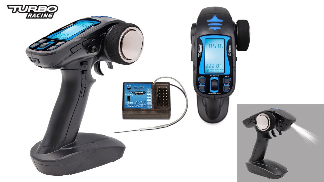Turbo Racing TB-TX2 - Affordable Radio with a Screen - YouTube