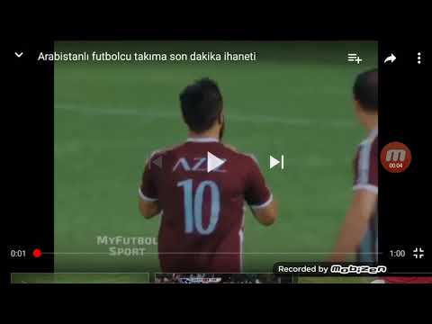 ARABISTANLI FUTBOLCU TAKIMINA SON DAKIKA IHANETI