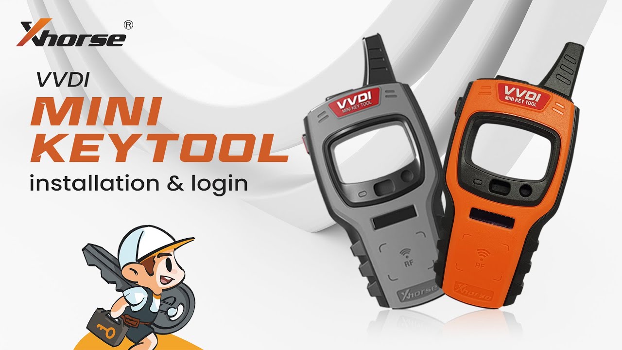 VVDI Mini Key Tool installation and login process in details - YouTube