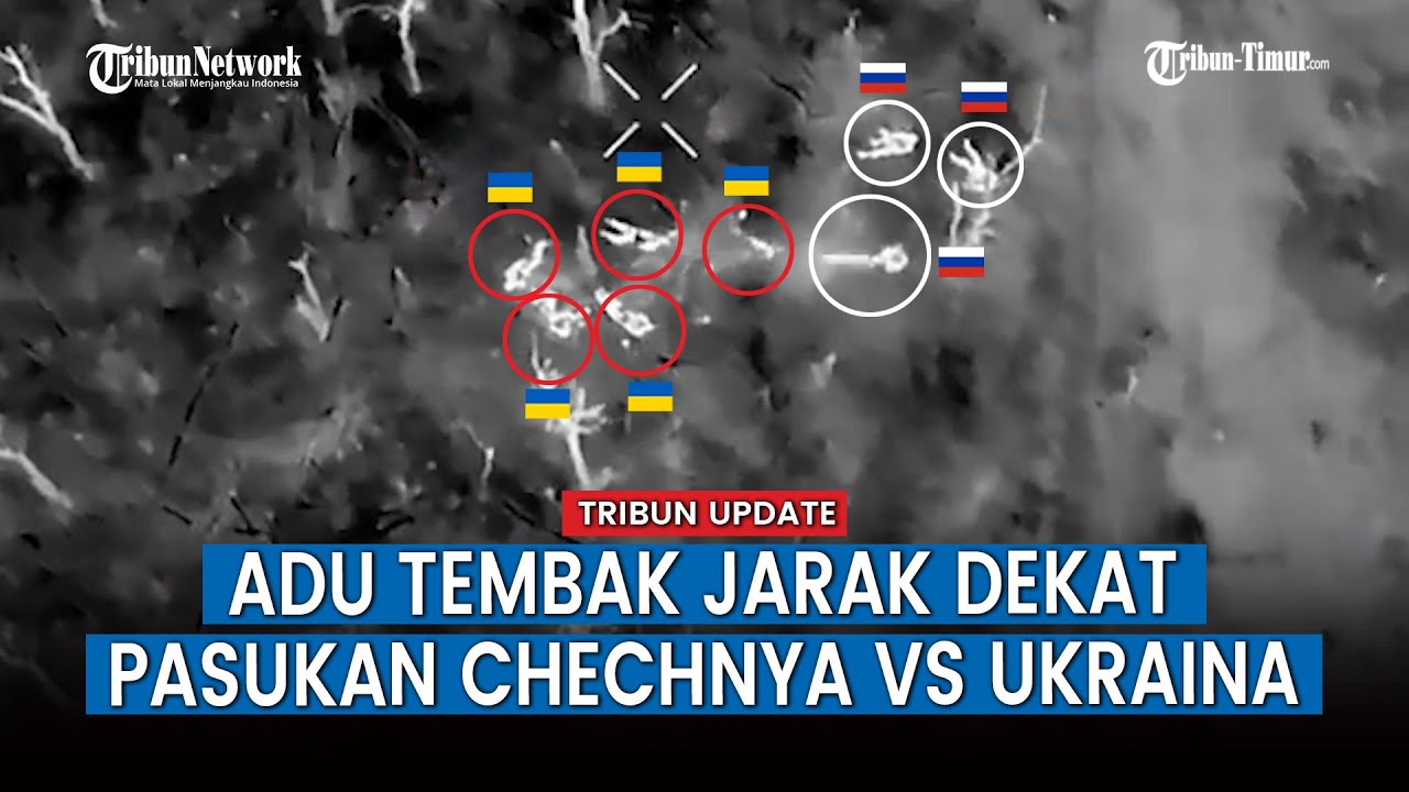 Pertempuran Jarak Dekat dalam Gelap Gulita, Pasukan Chechnya Serang ...