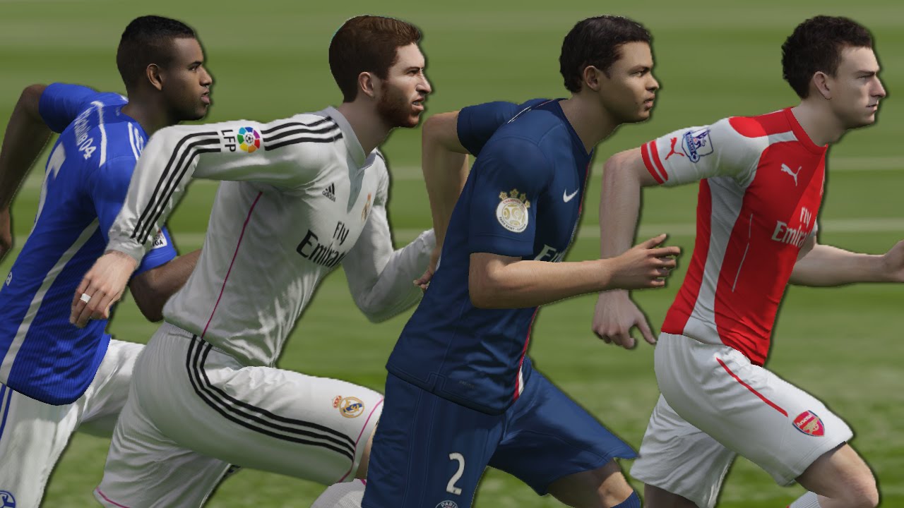 FIFA 15 Speed test | Fastest Centre Backs in FIFA - YouTube