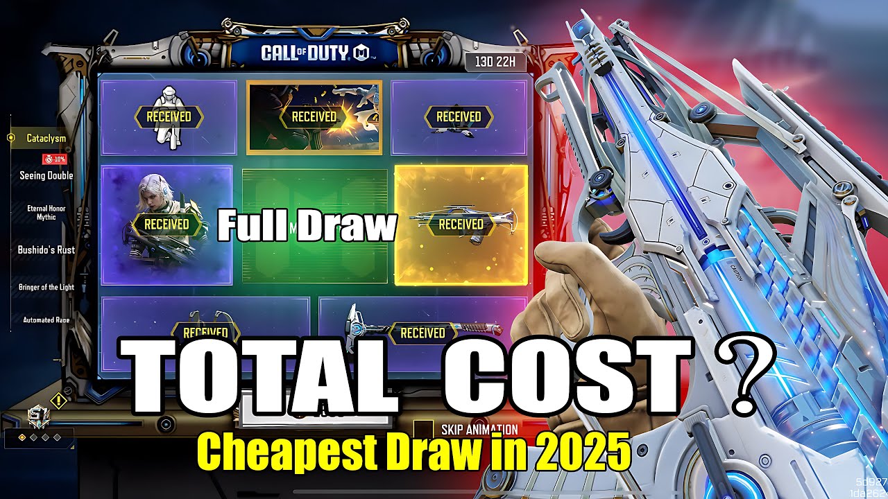 Codm New Cheapest Legendary Oden - Lethal Riptide Full Draw Total CP? | CATACLYSM Draw In Cod ...
