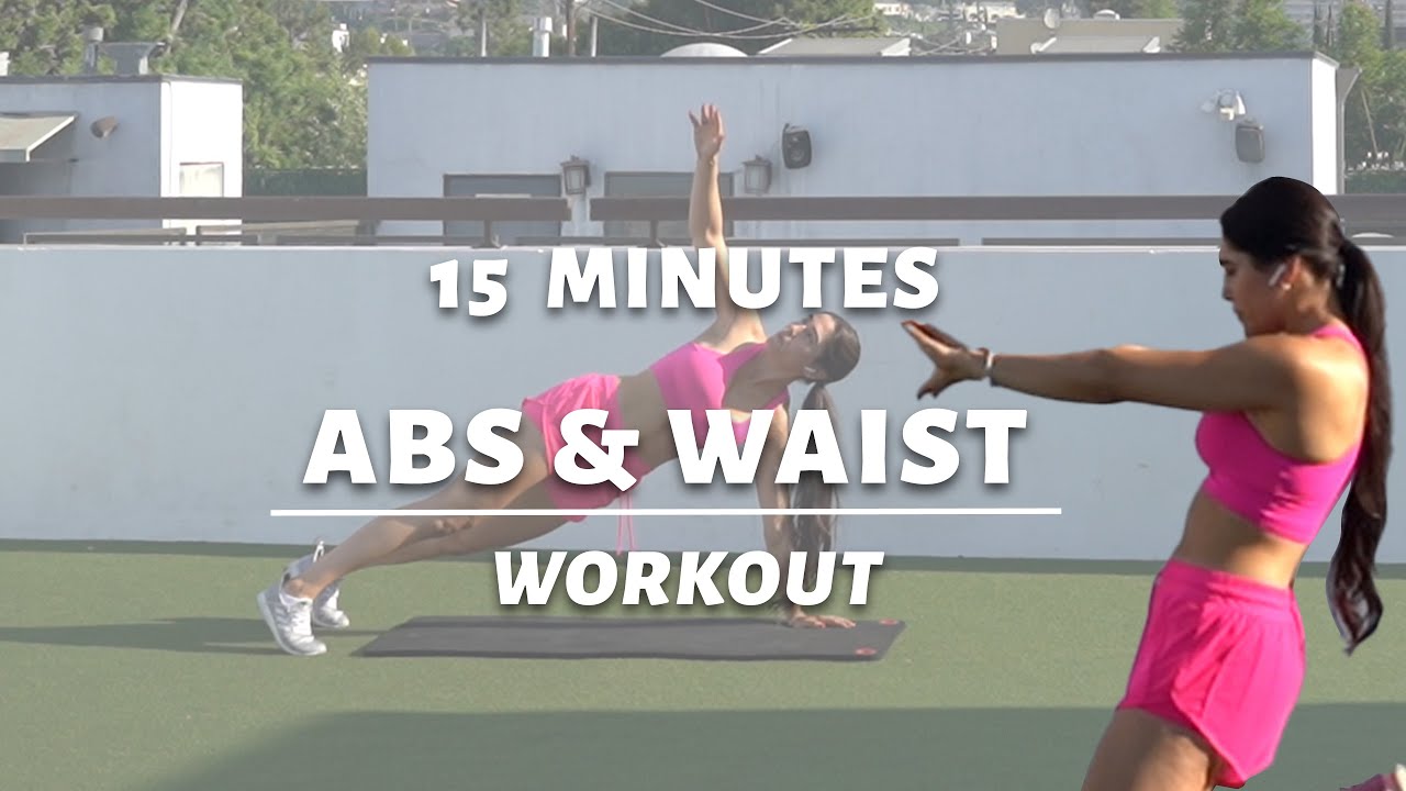 15 MIN BARBIE WAIST & FLAT TUMMY WORKOUT // Beginner Bodyweight Abs ...