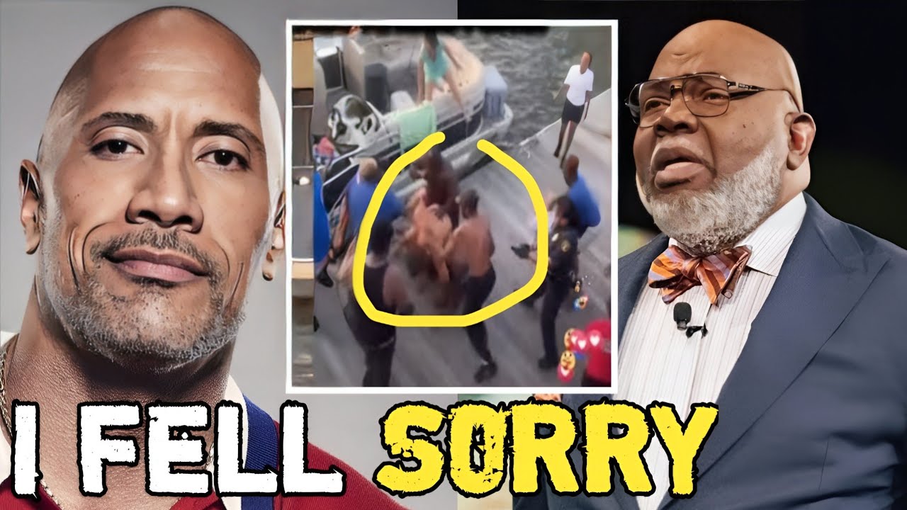 IT HAPPENED AGAIN " TAK E A LOOK AT WHAT DWAYNE JOHNSON DlD TO TD JAKES ...
