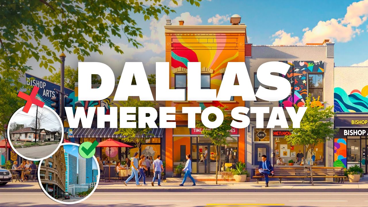 WHERE TO STAY IN DALLAS! Best Areas and Budget Hotels! - YouTube