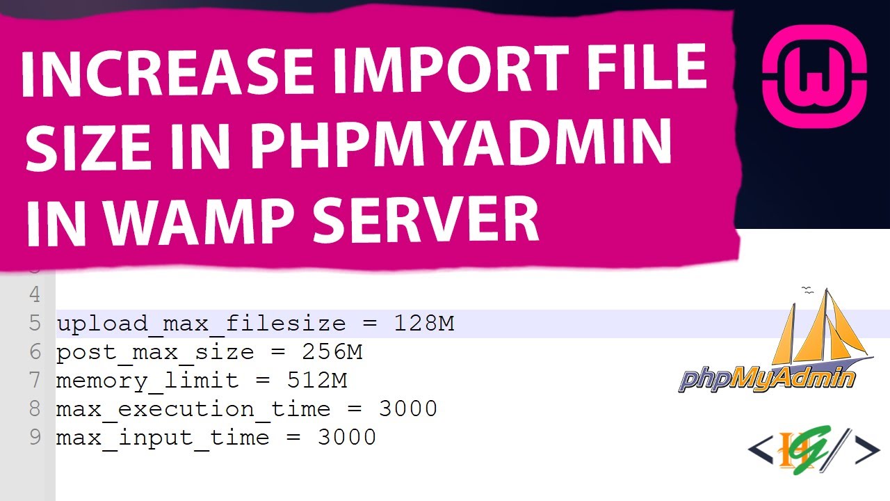 How To Increase Import File Size Limit In Phymyadmin In Wamp Server How To Increase Import File Size Limit In Phymyadmin In Wamp Server