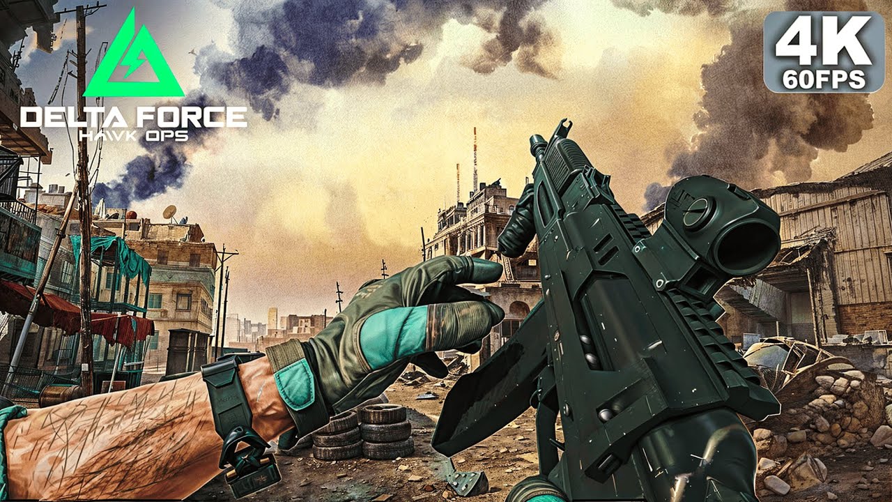 Delta Force Hawk Ops Multiplayer Gameplay PC AKS 74 Weapon 4K # ...