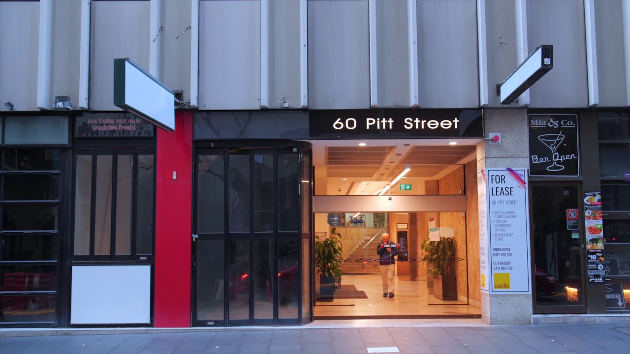 For Lease | 60 Pitt Street, Sydney - YouTube