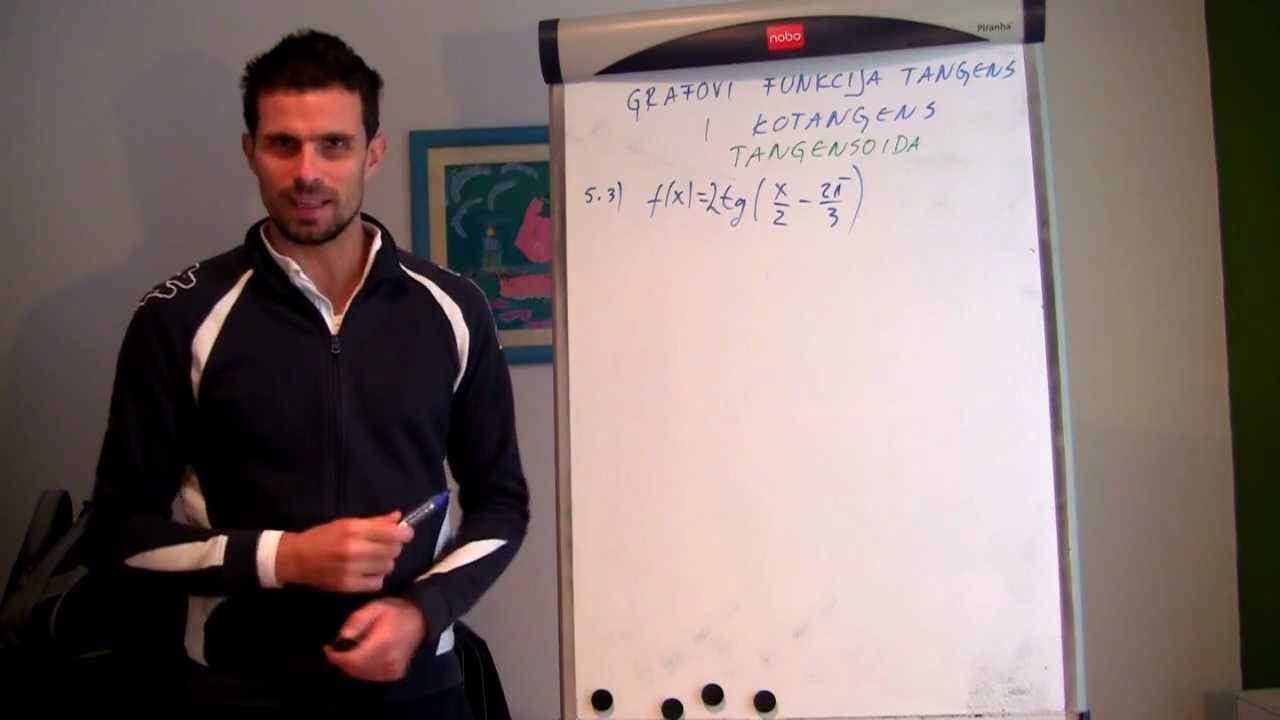 Graf funkcija tangens i kotangens (tangensoida) 01 - YouTube