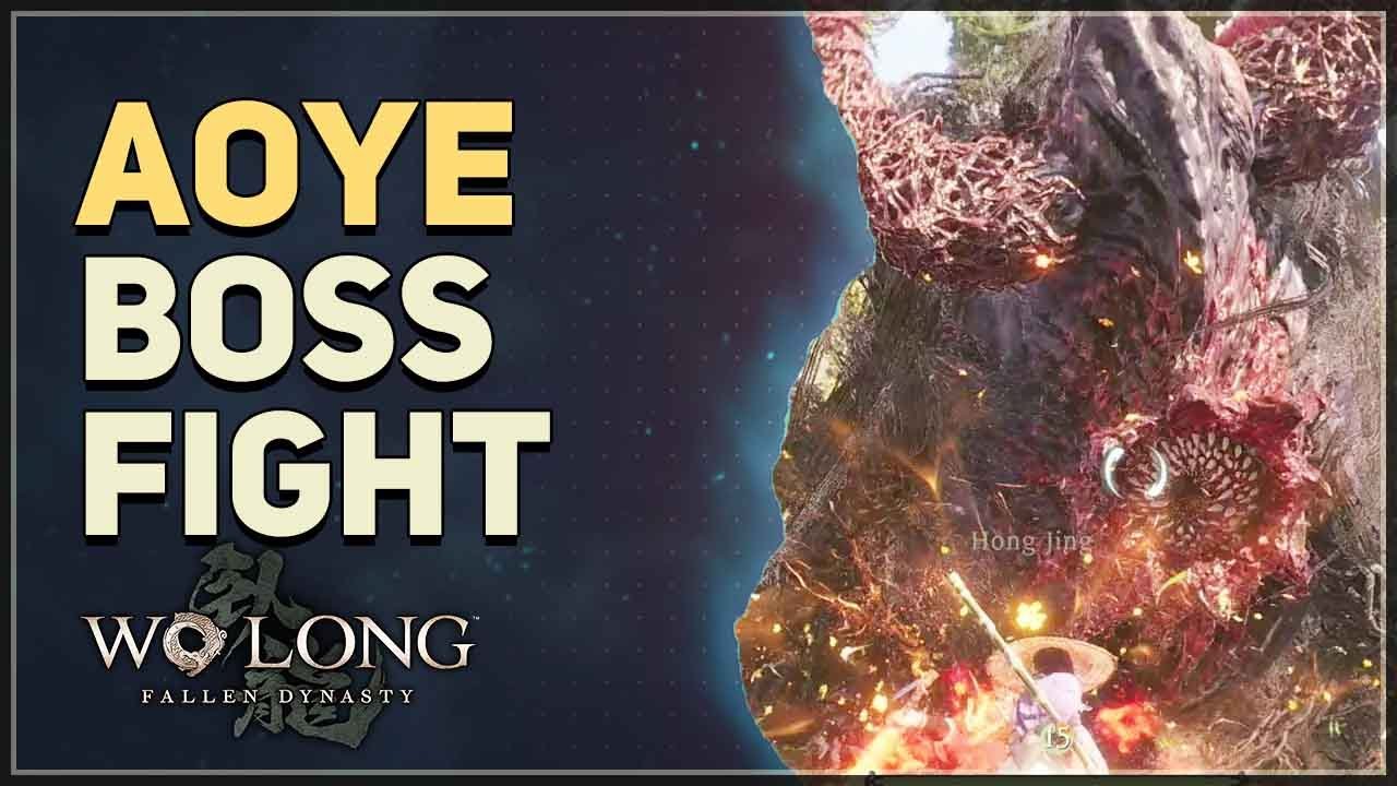 Aoye Boss Fight Wo Long Fallen Dynasty - YouTube