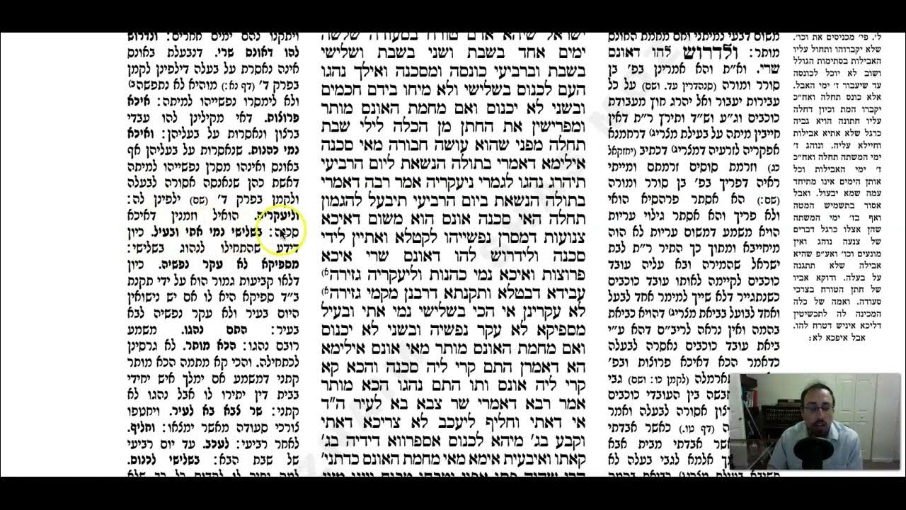 Kesuvos Daf 3b Daf Yomi Gemara (Talmud) Mesechet Ketubot - YouTube