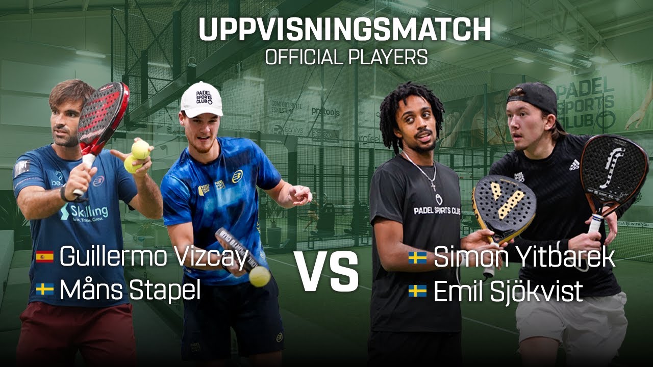 Guillermo Vizcay / Måns Stapel vs Simon Yitbarek / Emil Sjökvist - YouTube