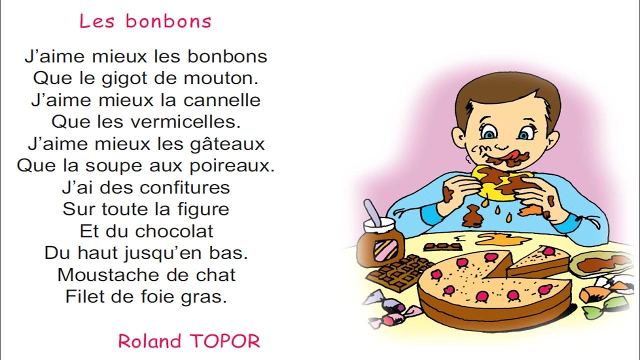 les bonbons/chanson les bonbons/super saghroun/سوبر صغرون/poème les ...