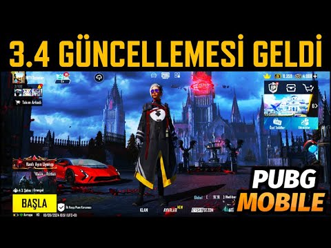 3.4 GÜNCELLEMESİ GELDİ | 3.4 GÜNCELLEMESİ NASIL YAPILIR | PUBG MOBILE ...