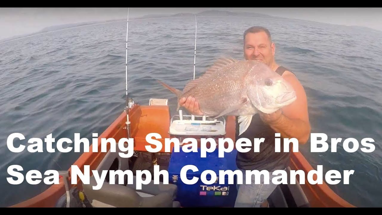Snapper fishing in Sea Nymph Commander - YouTube