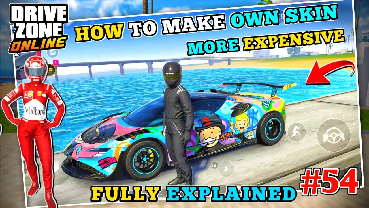 🥰HOW TO MAKE OWN SKIN FOR CAR'S|DRIVE ZONE ONLINE|DRIVE ZONE ONLINE ...