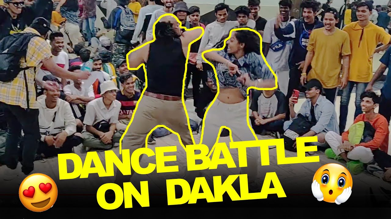 Dakla Dance Battle Will Make Your Day 😍 Rajkumar vs Srilakshmii - YouTube