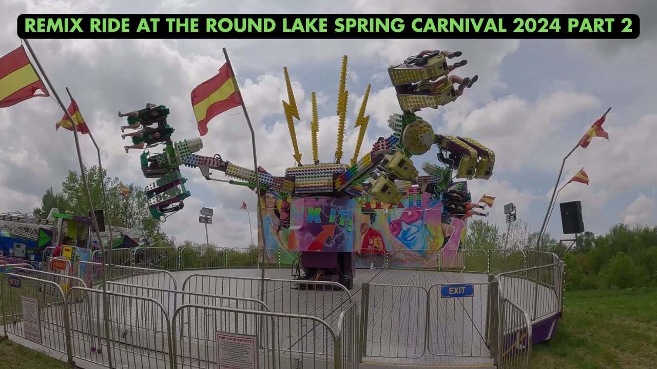 Remix Ride At The Round Lake Spring Carnival 2024 - YouTube