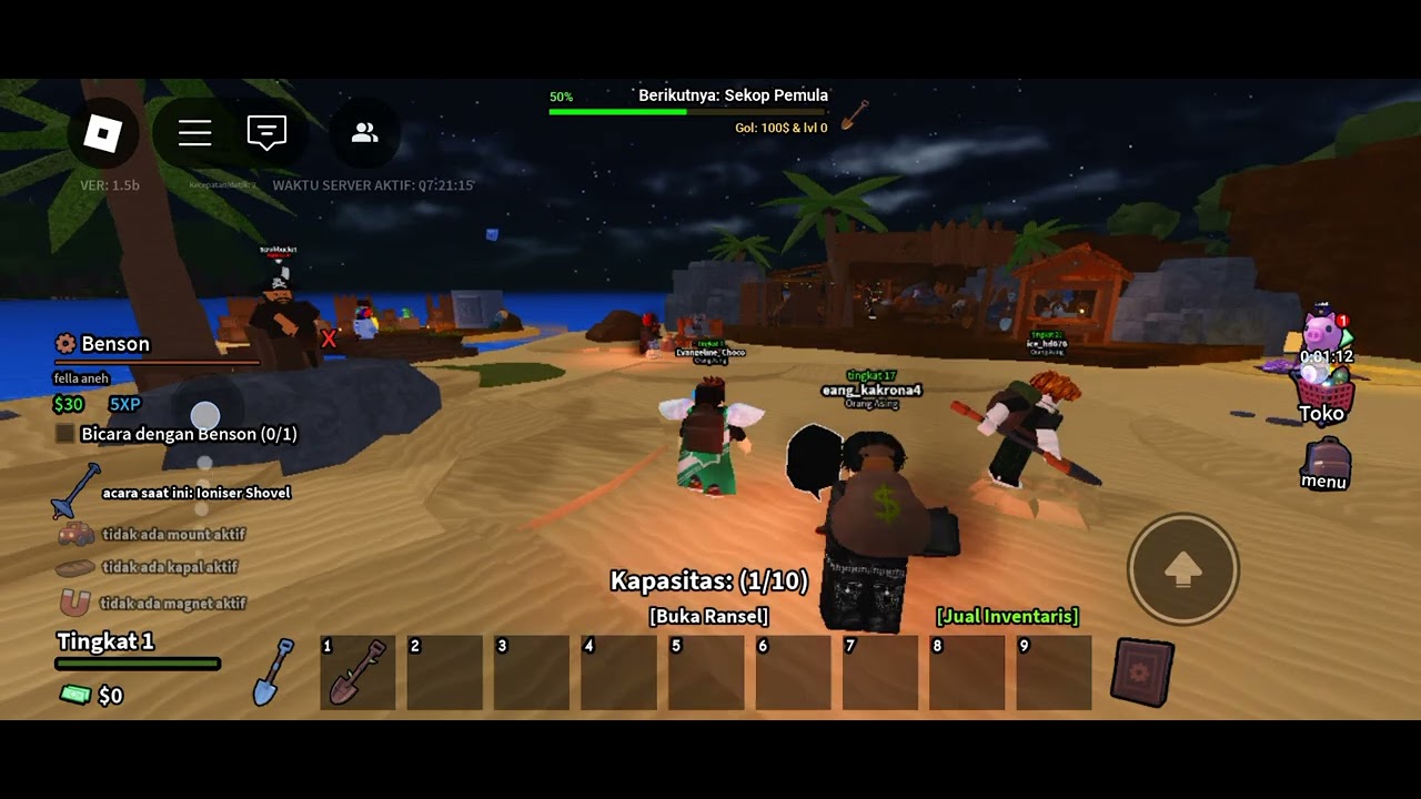lanjutannya sama ketemu pak gm di roblox - YouTube