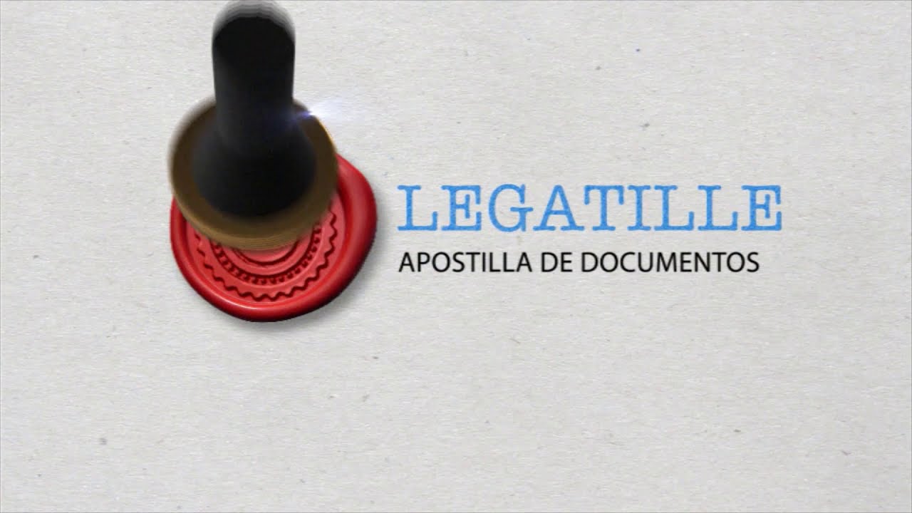 Apostilla Carta Poder en Estados Unidos - YouTube