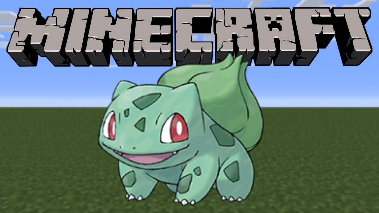 Minecraft Building Bulbasaur - YouTube