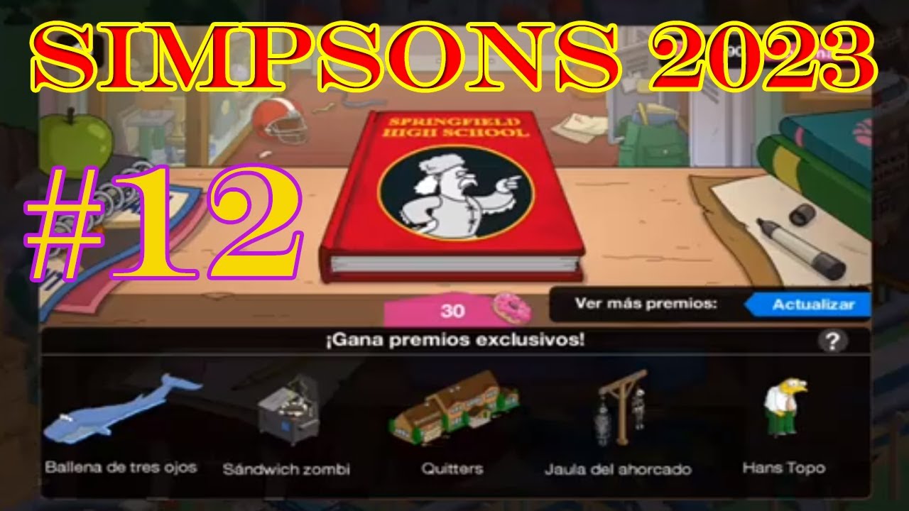 Como consegui a Hans Topo y la Ballena de tres ojos en Los Simpson ...