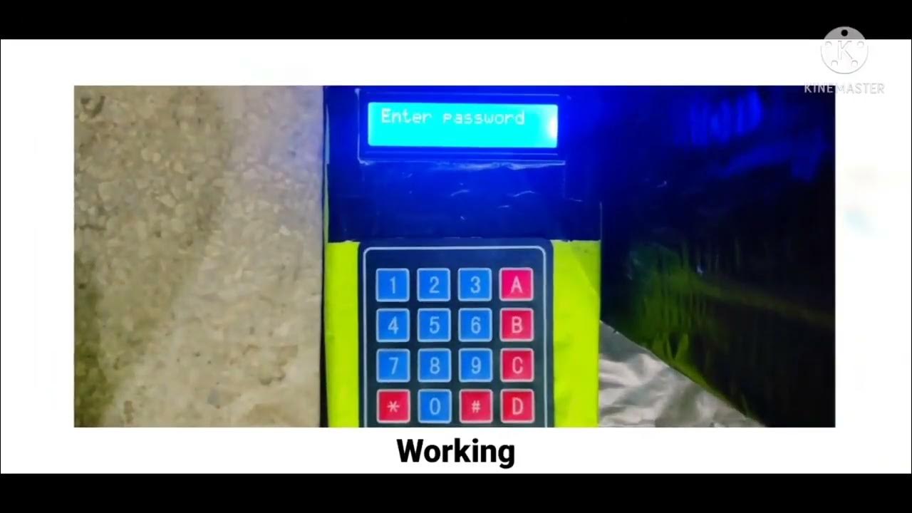 Password Security System | Embedded Systems | Semester Project - YouTube