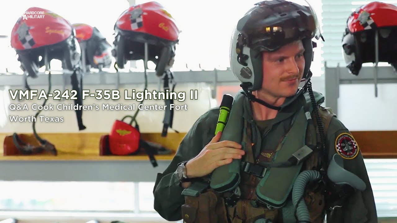 Capt. Thomas ‘HODOR’ Swanson F-35B Lightning II Pilot VMFA-242 - YouTube