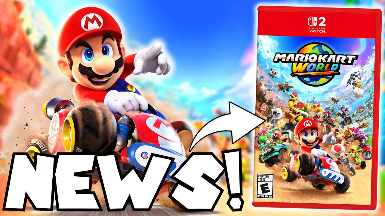 Mario Kart World Just Got BIG News & Leaks! - YouTube