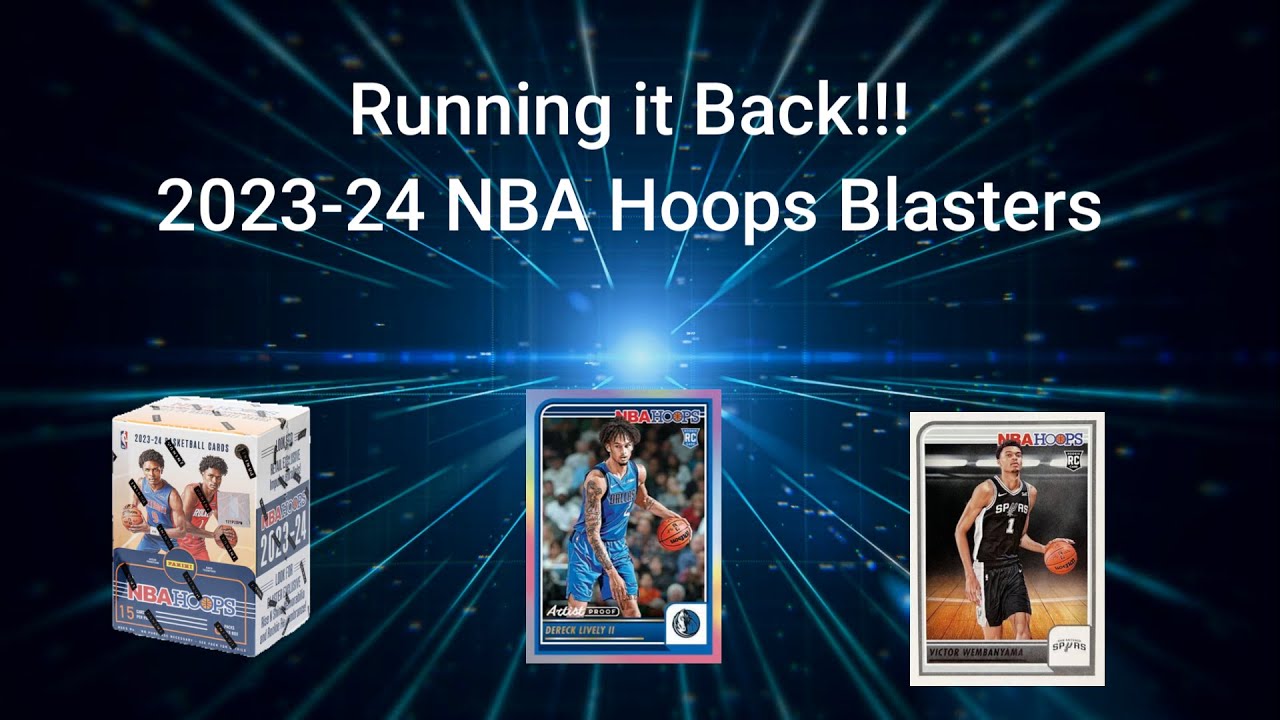Running the Victor Wembenyama Chase Back | 2023-24 NBA Hoops Blasters ...