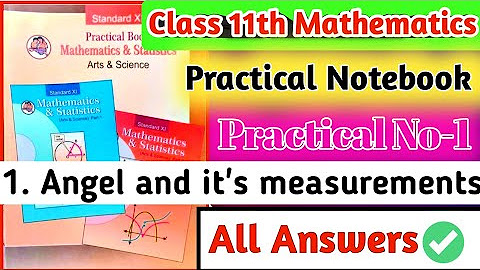 CLASS 11TH MATHEMATICS PRACTICAL NOTEBOOK WITH ANSWERS & PDF BY MASTER VAIBHAV HIRE - YouTube