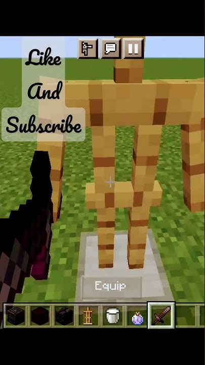 how to show your character powerful (minecraft) - YouTube