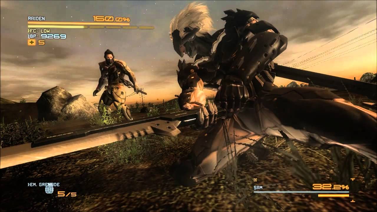 Metal Gear Rising Revengeance R06 Boss-JetStream Sam No Damage - YouTube