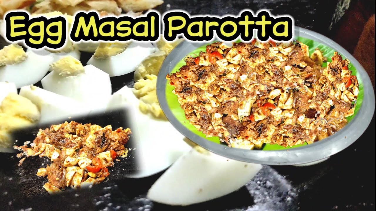 EGG MASAL PAROTTA | DELICIOUS STREET FOOD | MADURAI MANI COOKING ...
