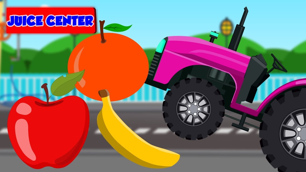Learn Fruits | Educational Video | Kids Cartoon - YouTube