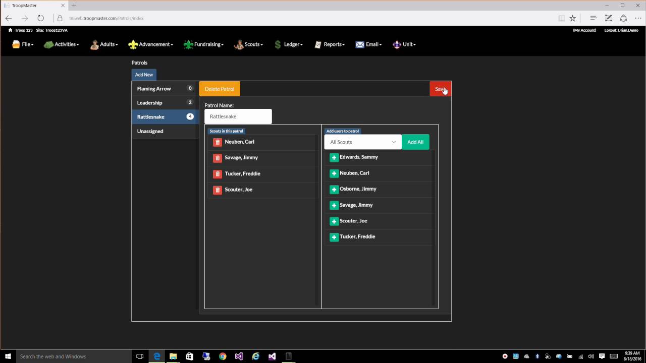 Scouts Patrols - YouTube