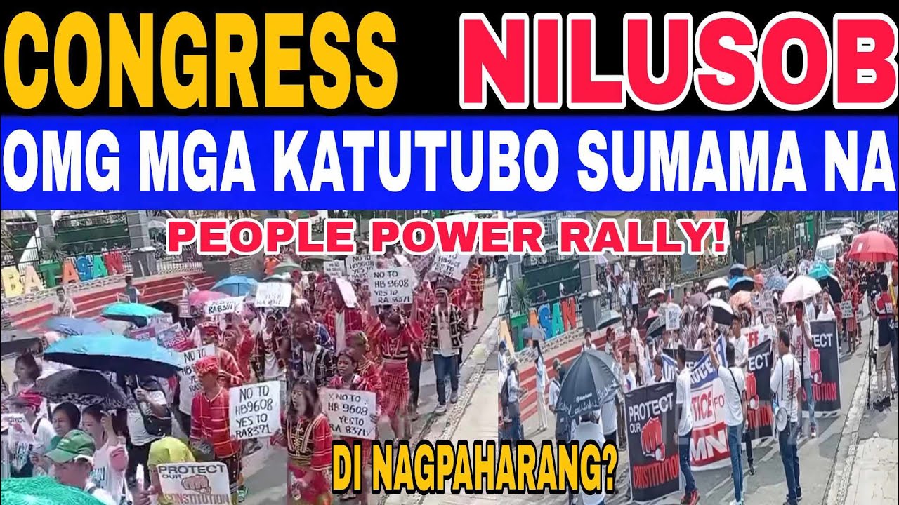 JUST IN mga RALEYESTA SUMUGOD na mga TAMBALOSLOS KABADO na? PEOPLE ...