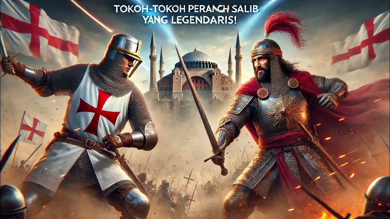 5 LEGENDA PERANG SALIB YG MENGGUNCANG DUNIA !!! SIAPA YG PALING ...