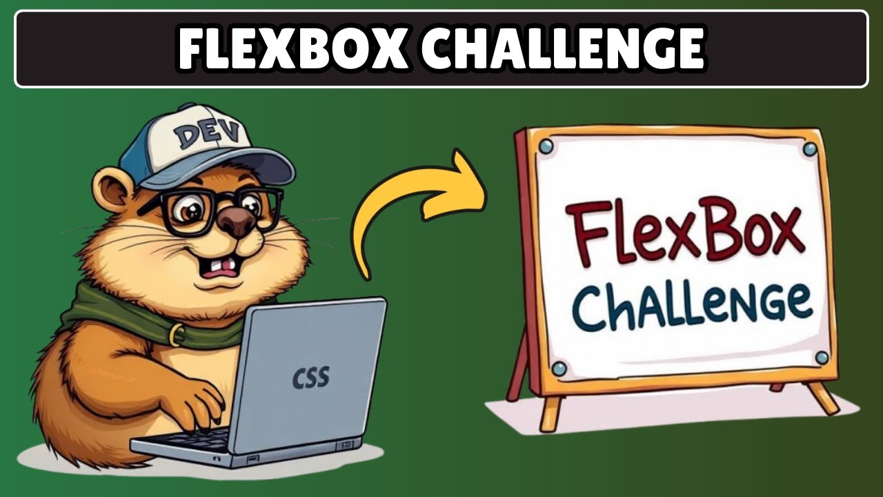 CSS3 Challenge #1: Flexbox - YouTube
