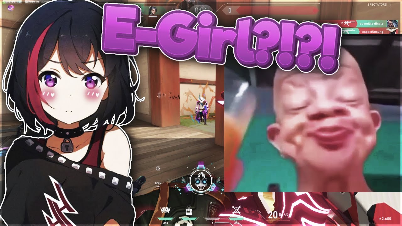 THE E-GIRL BUFF IS REAL | VALORANT | - YouTube
