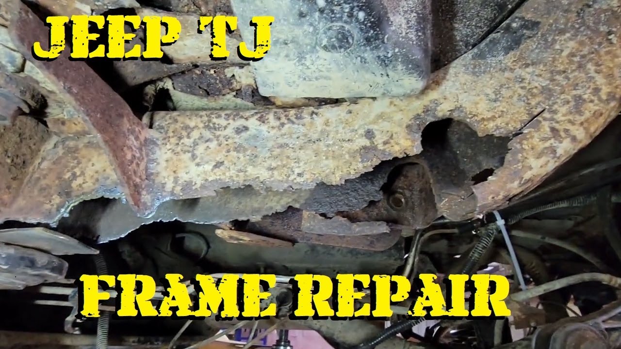 Jeep TJ Rotten Frame Repair - YouTube
