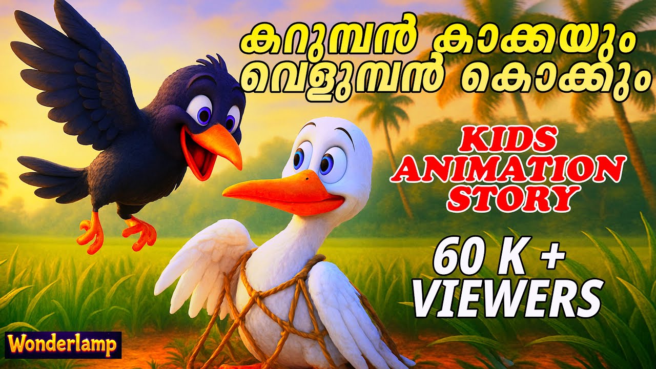 കറുമ്പൻ കാക്കയും വെളുമ്പൻ കൊക്കും | KARUMBAN KAKKAYUM VELUMBAN KOKKUM ...