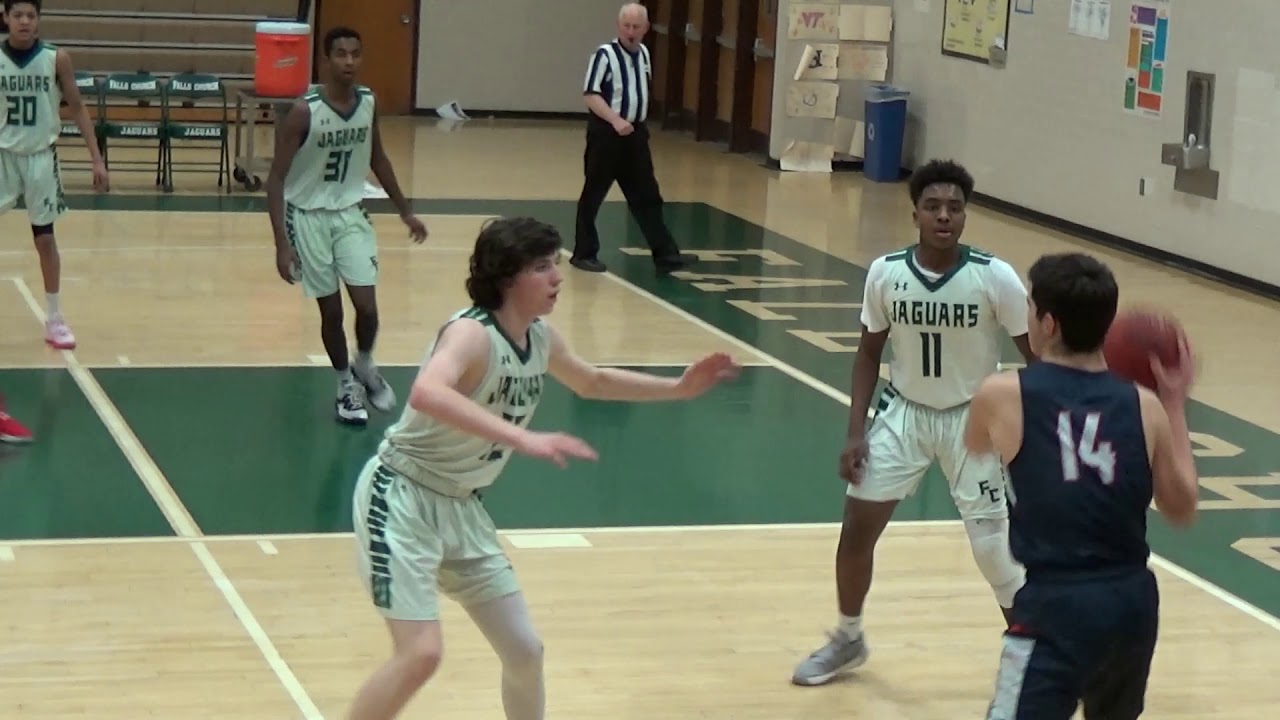 Justice Wolves at Falls Church Jaguars, February 7, 2020 - YouTube