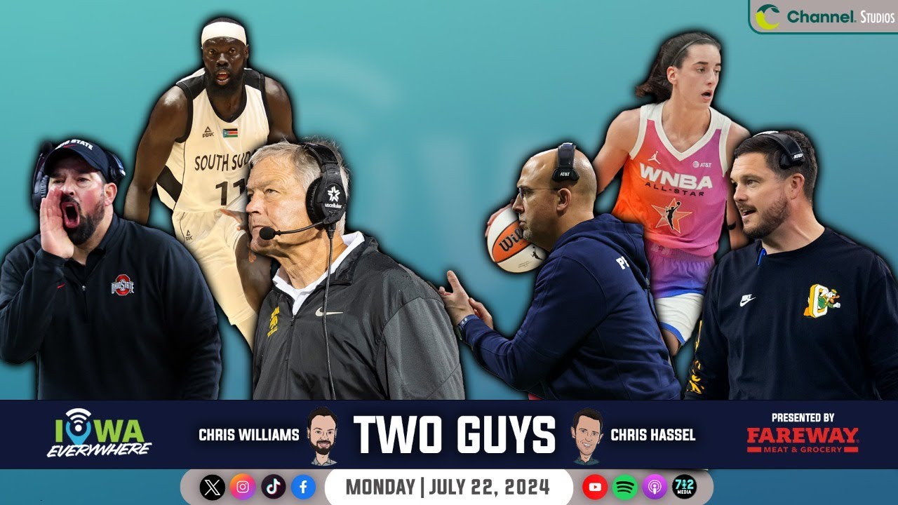 Two Guys: Ramping up to college football and ranking the Big Ten (July 22, 2024) - YouTube