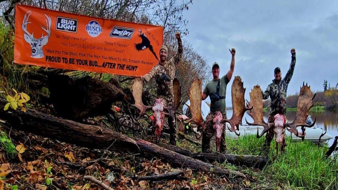 3 BULLS in 6 DAYS ALASKA! DIY RIVER HUNT Archery/Rifle Rutting Moose ...